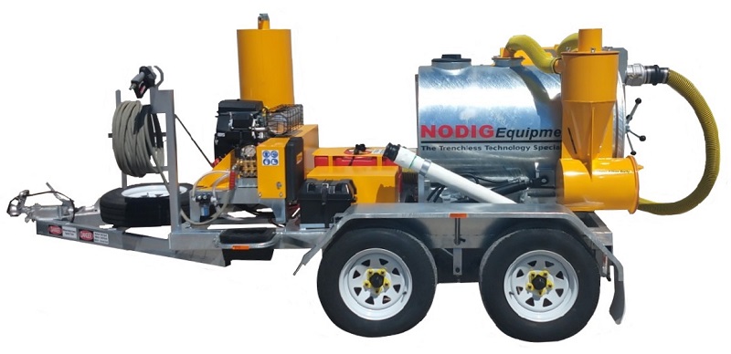 Vacuum Excavation VM400 - Trenchless Technology Solution